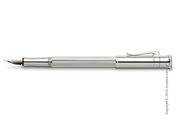 Ручка перьевая платина Graf von Faber-Castell Classic Platinum-Plated ...